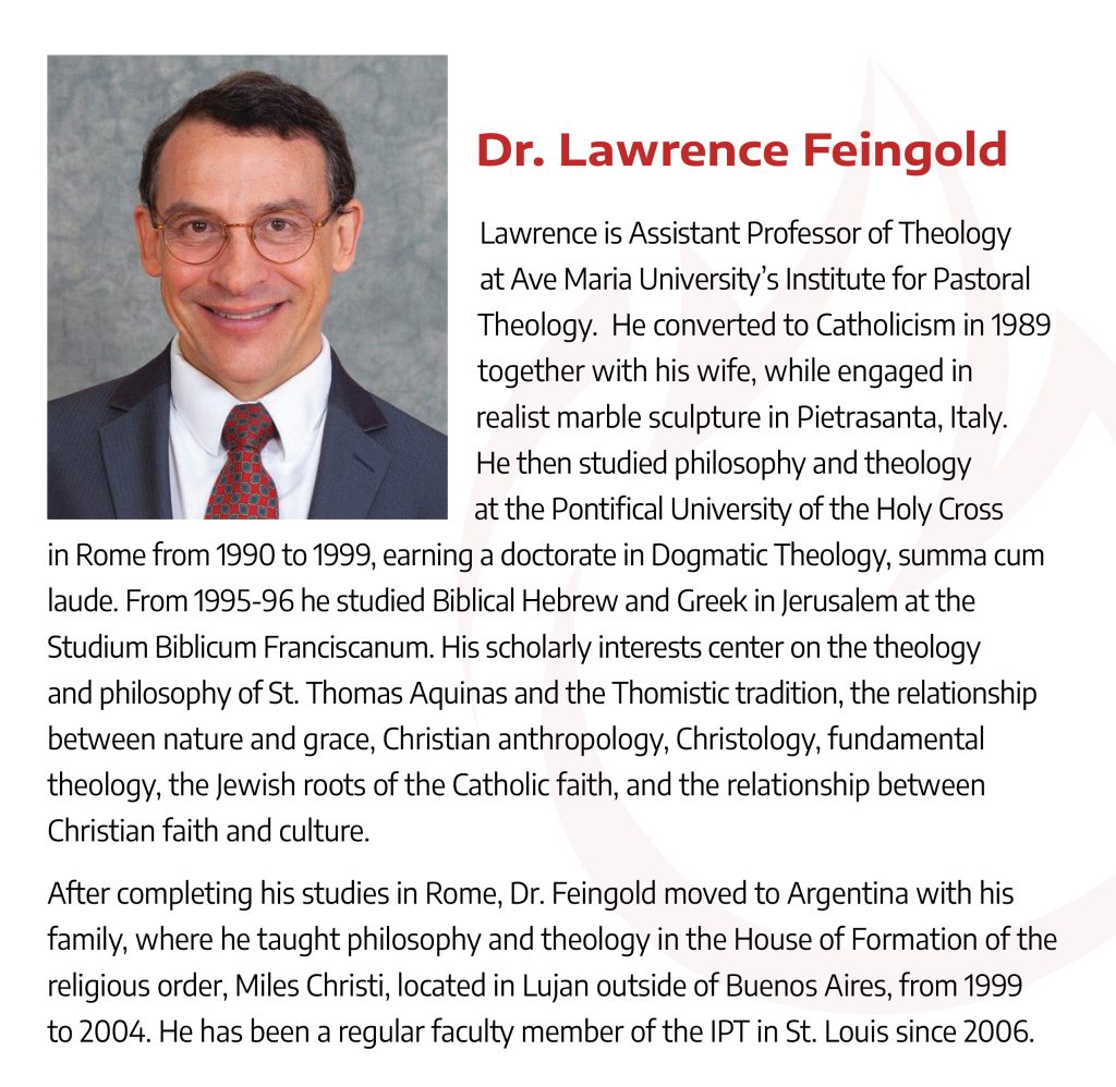 Dr. Lawrence Feingold Bio | Miles Christi
