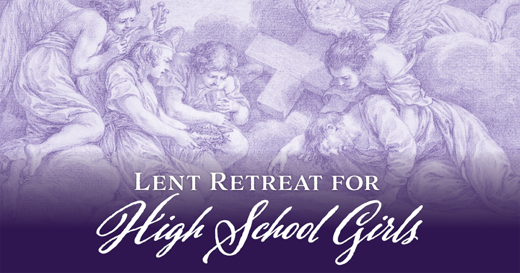 Highschool Lent Retreats 2024_FB Banners_G | Miles Christi